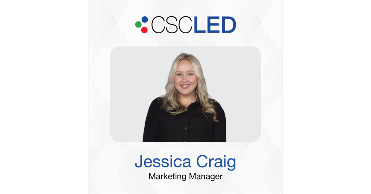 CSC LED Congratulates Jessica Craig on Promotion to Marketing Manager ...