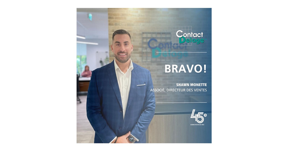 Contact Delage Announces Change in Shareholding Team with Shawn Monette ...