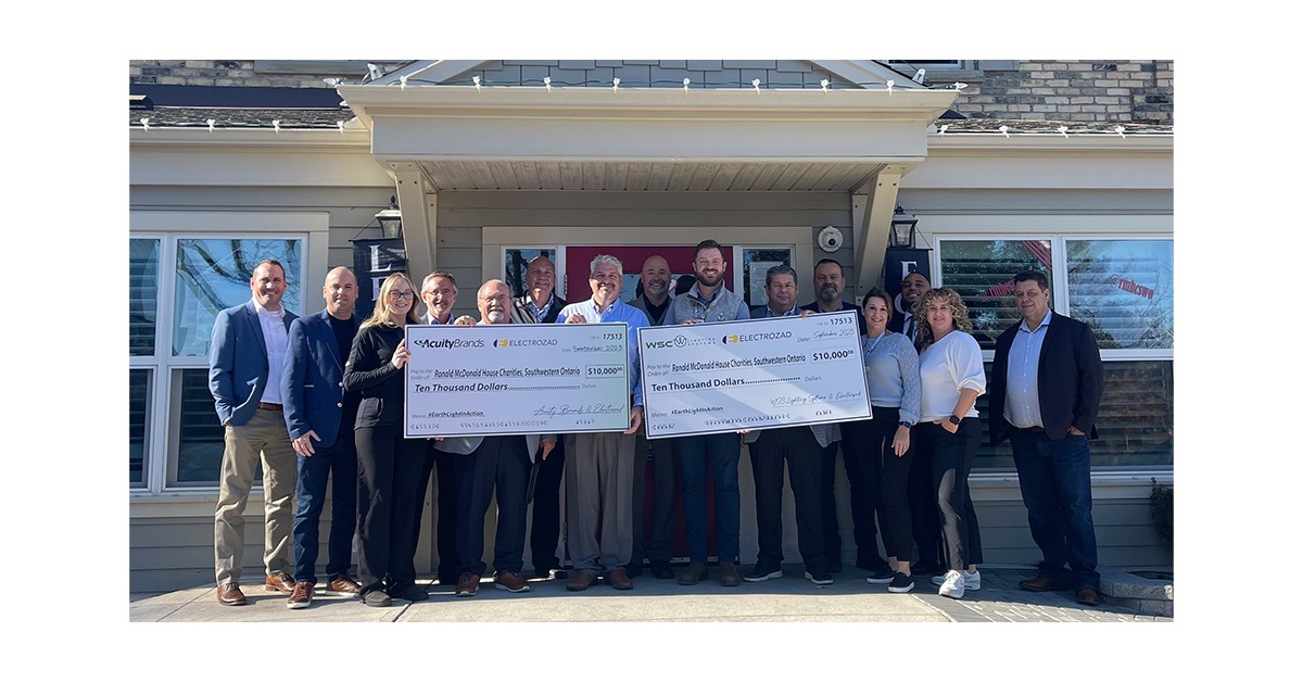 Acuity Brands’ EarthLIGHT Initiative Inspires Local Businesses to Give ...