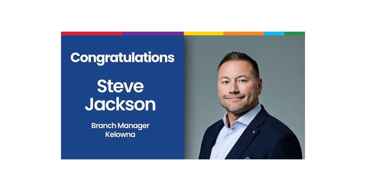 Gescan Welcomes Steve Jackson as New Kelowna Branch Manager - Canadian ...