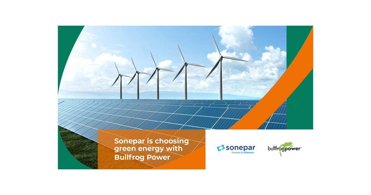 Sonepar Canada and Bullfrog Power Collaborate to Expand Green Energy ...