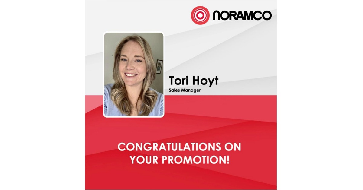 Noramco Announces Tori Hoyt as Commercial & Industrial Sales Manager ...