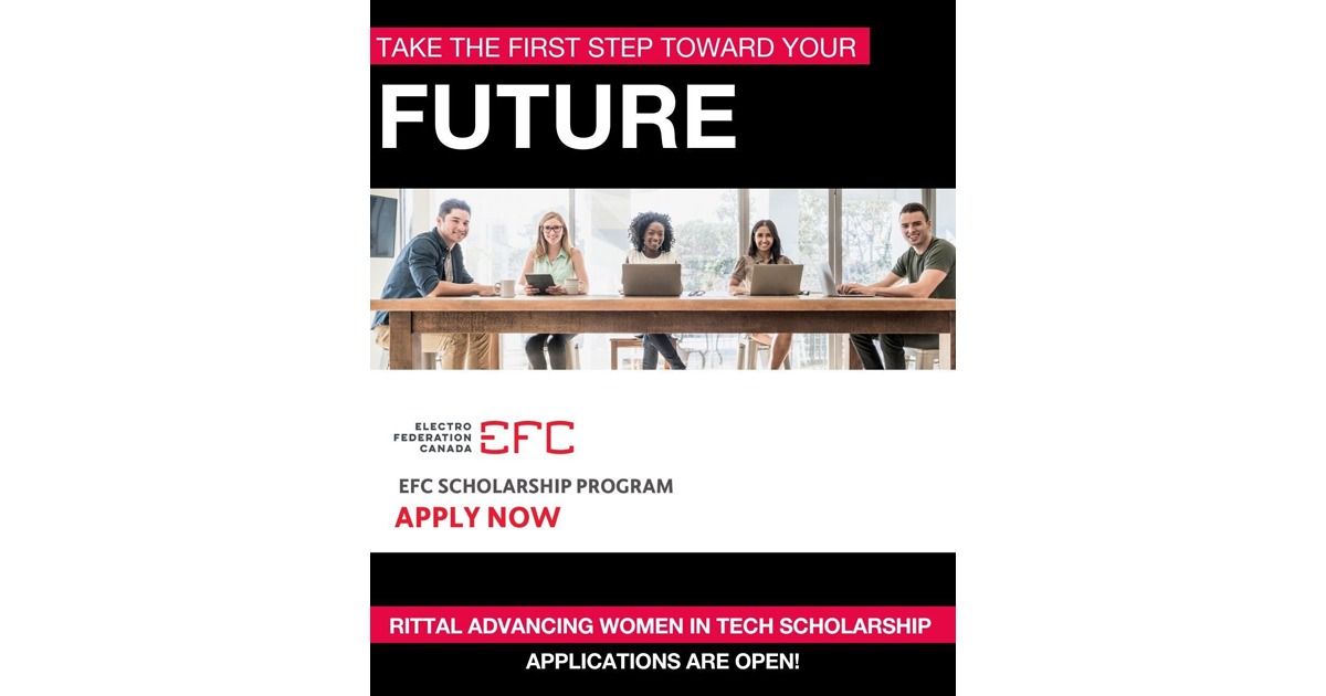 Rittal Canada Sponsors Electro-Federation Canada (EFC) Scholarship ...
